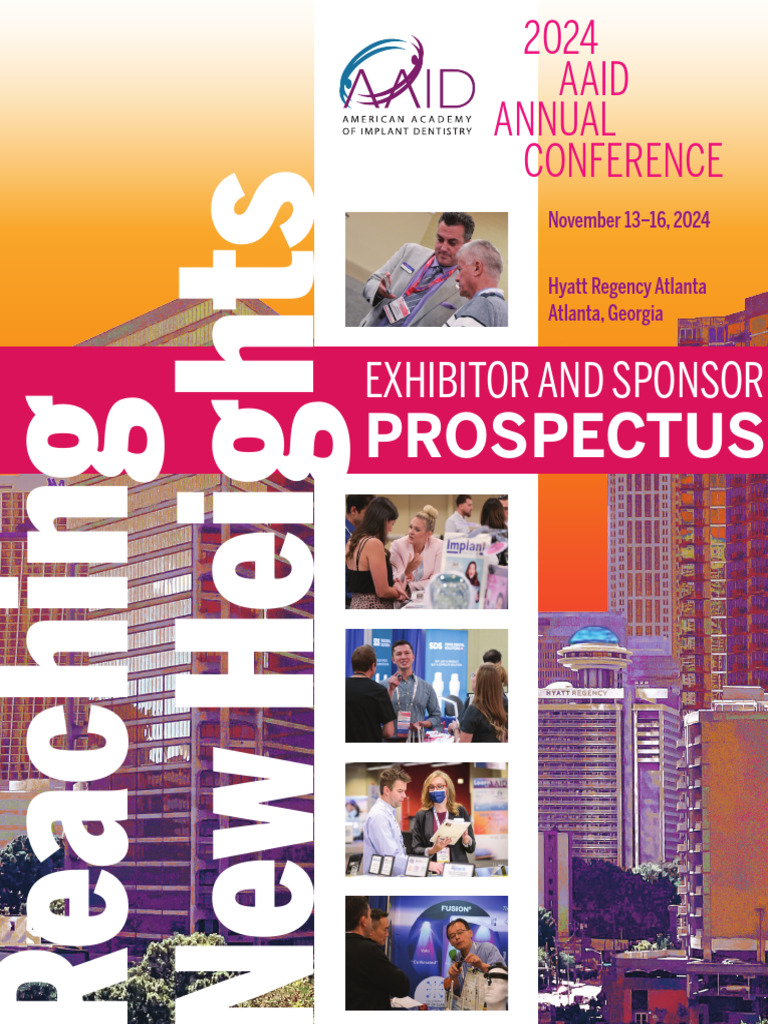 24AC Exhibitor Prospectus 11152023 | PDF | Phoenix | Dentistry
