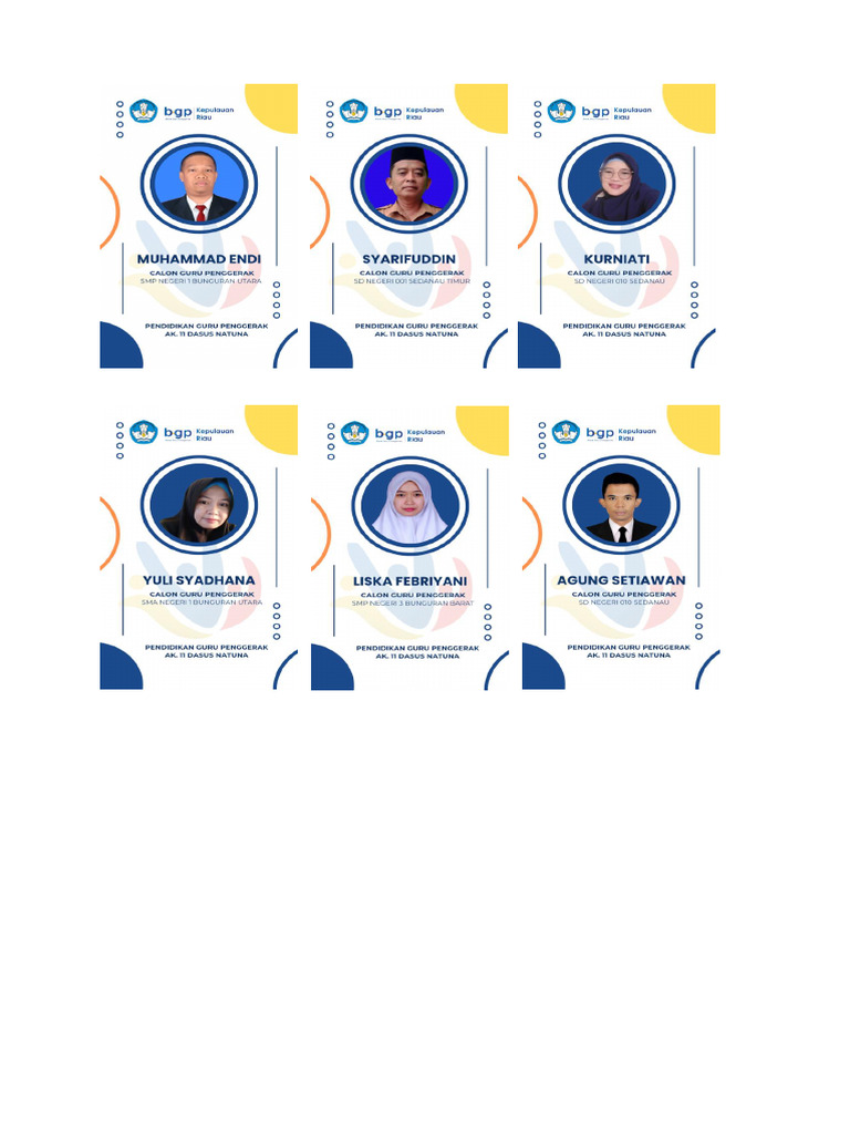 Idcard Dasus Natuna | PDF