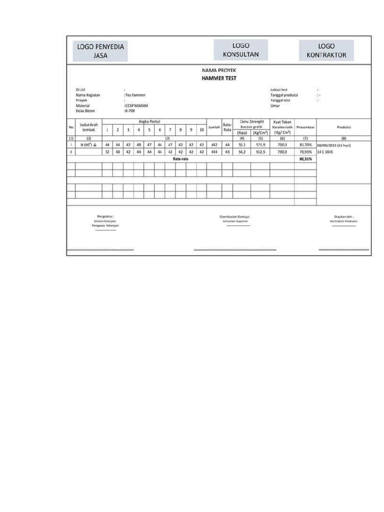 Hammer Test | PDF