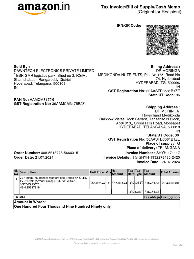 E50F4AF6-ADB6-466C-B8DD-C1765382E9BC_invoice | PDF | Invoice ...