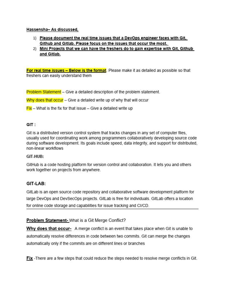 Git + Github + GitLab | PDF | Version Control | Software Development