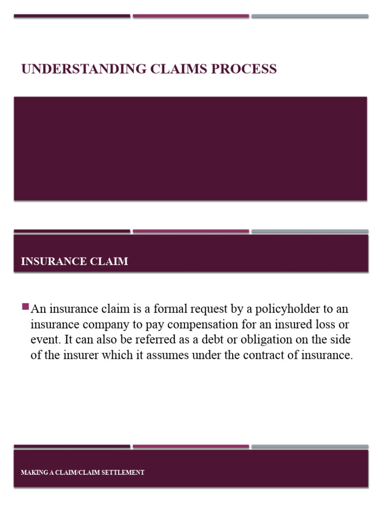 Claims Training Slides | PDF | Insurance | Business