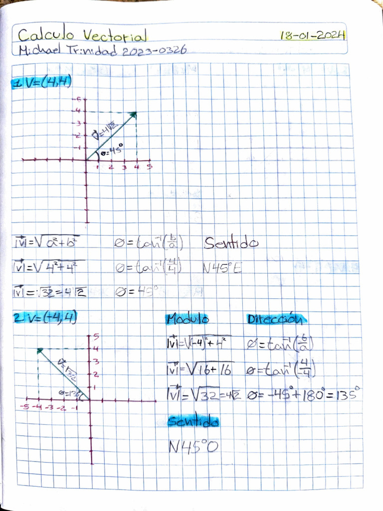 Magnitudes Vectoriales | PDF