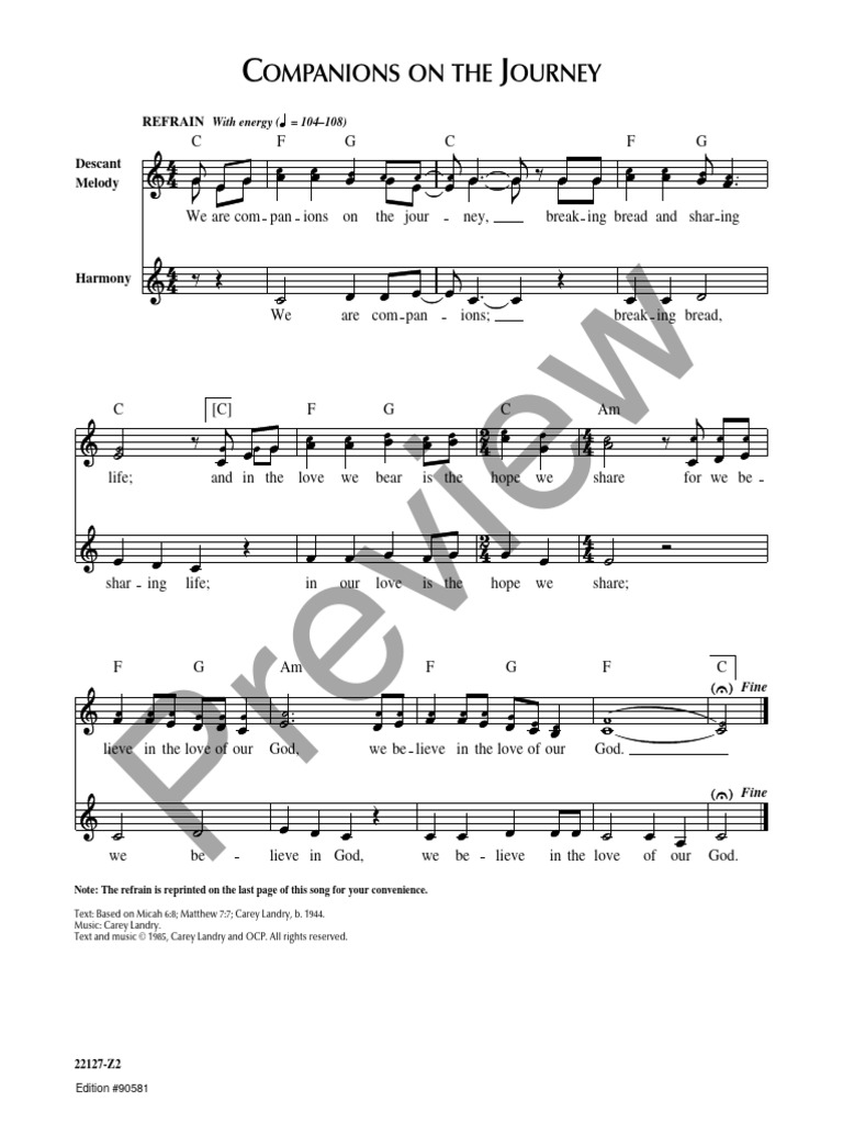 Companions On The Journey | PDF