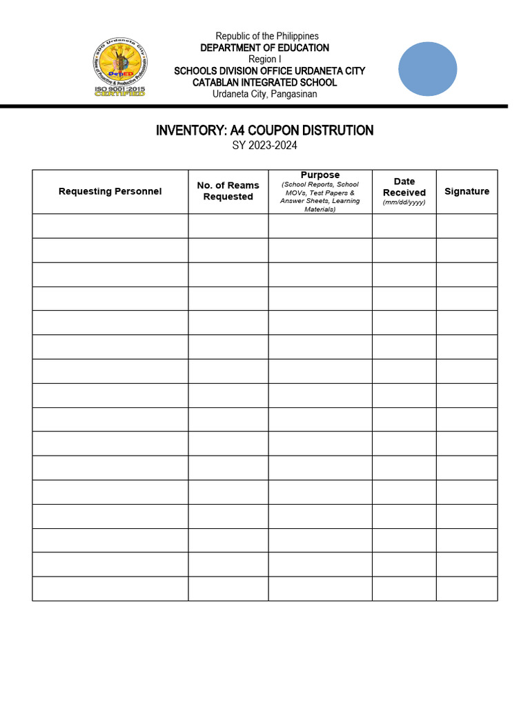 A4 Distribution | PDF