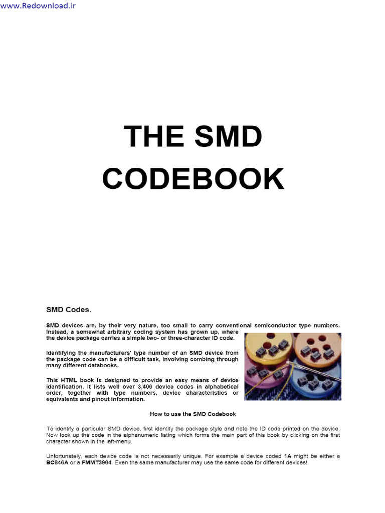 SMD Code Manual | PDF