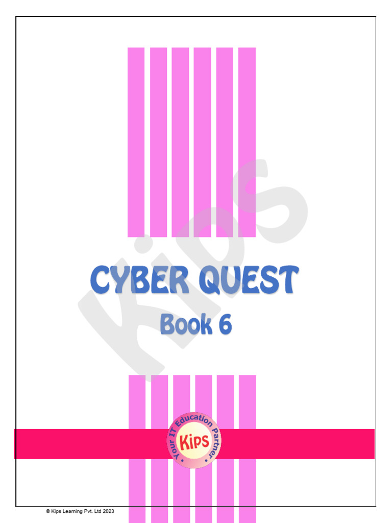 Cyber Quest 6 To 8 Answer Key Checked | PDF | Computer Network | Html ...