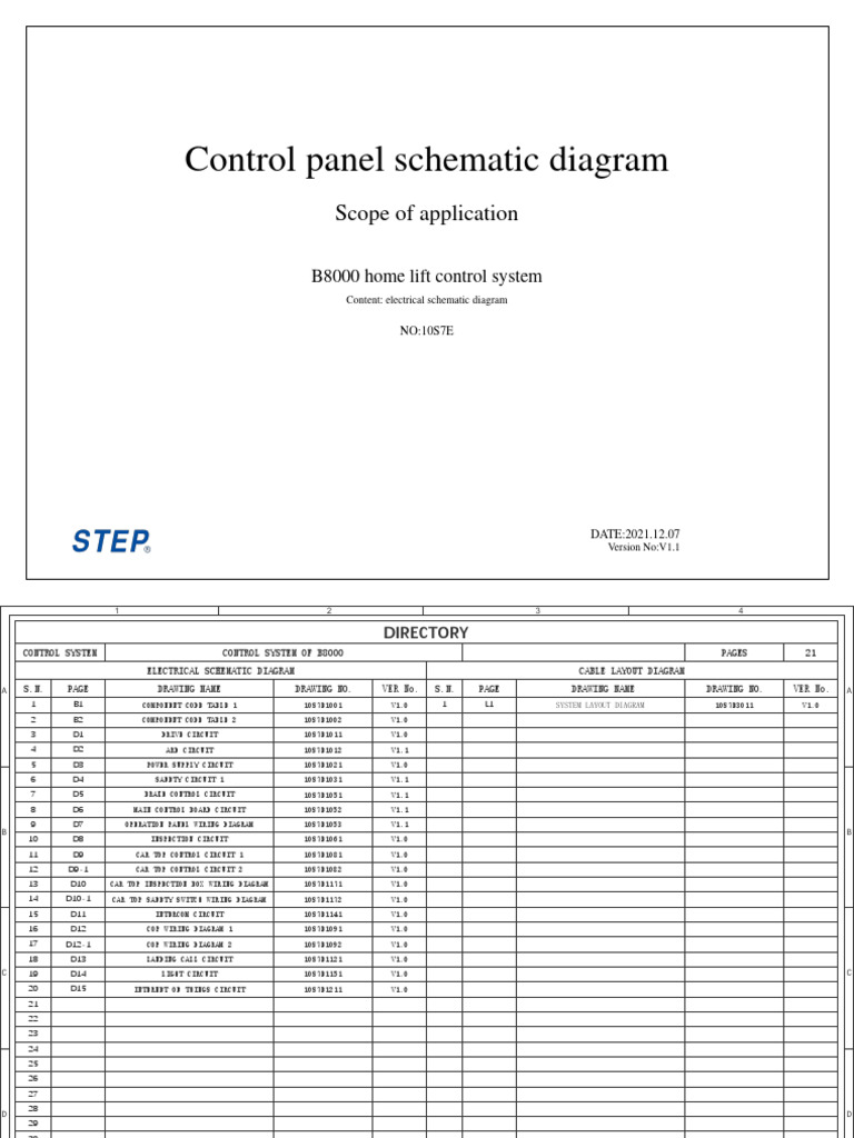 b8000 step | PDF | Switch | Electrical Wiring