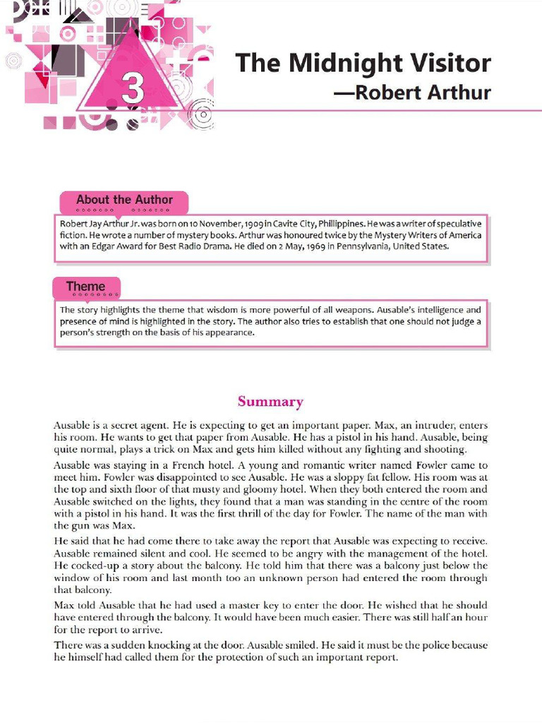 The Midnight Visitor | PDF