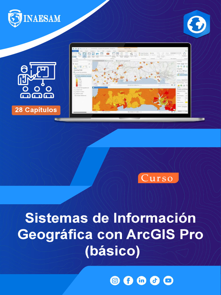 Brochure - Sistemas de La Información Geografica Con AcrGIS Pro Básico - Agosto 2024 | PDF ...