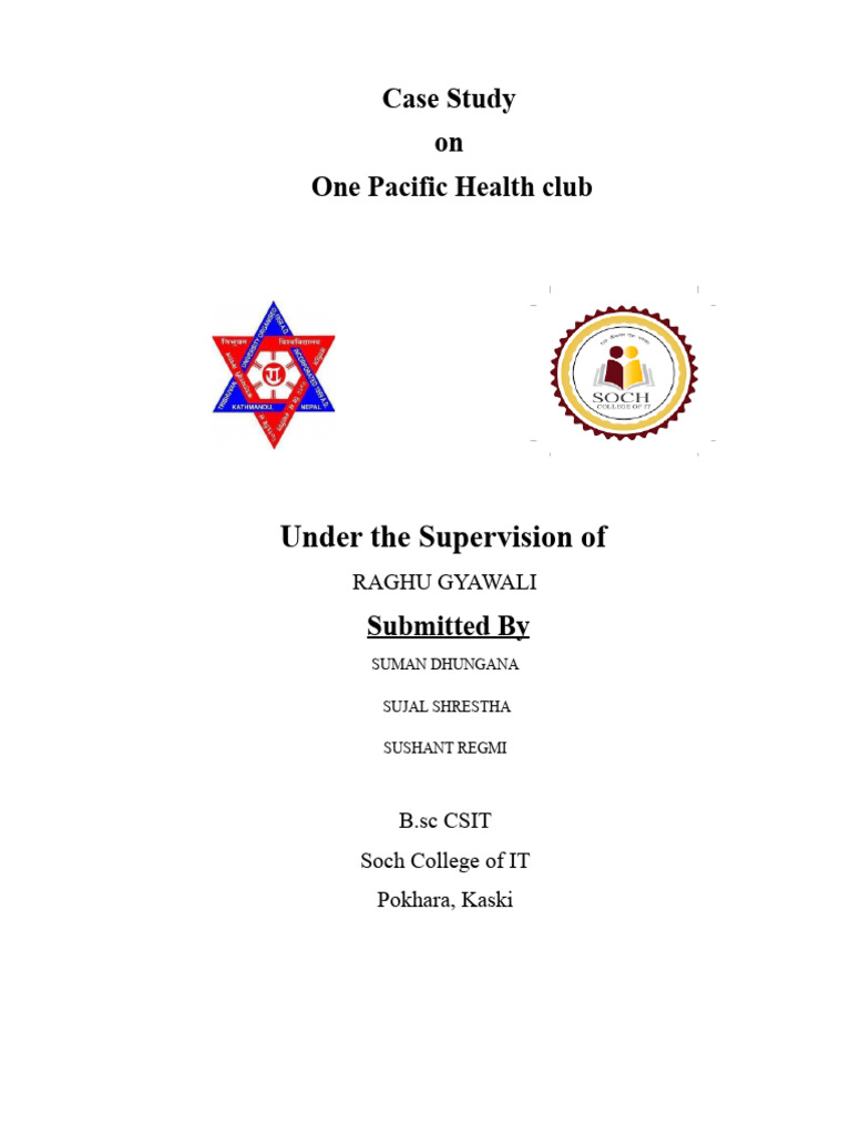 Case Study - Docx 1 | PDF | Software Development Process | Feasibility Study