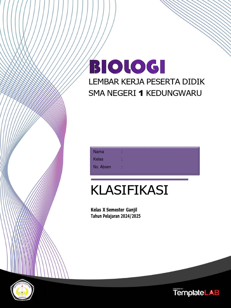 LKPD KLASIFIKASI KURMER SMARIDUTA 2024-2025 | PDF