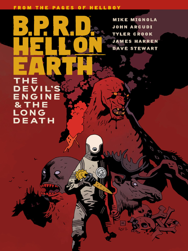 BPRD Hell On Earth Volume 4 - The Devils Engine and The Long Death ...