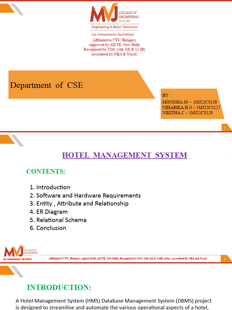 Hotel Management System Overview | PDF | Dynamic Web Page | Databases