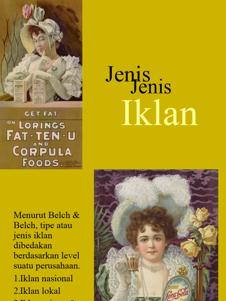 Jenis-Jenis Iklan | PDF