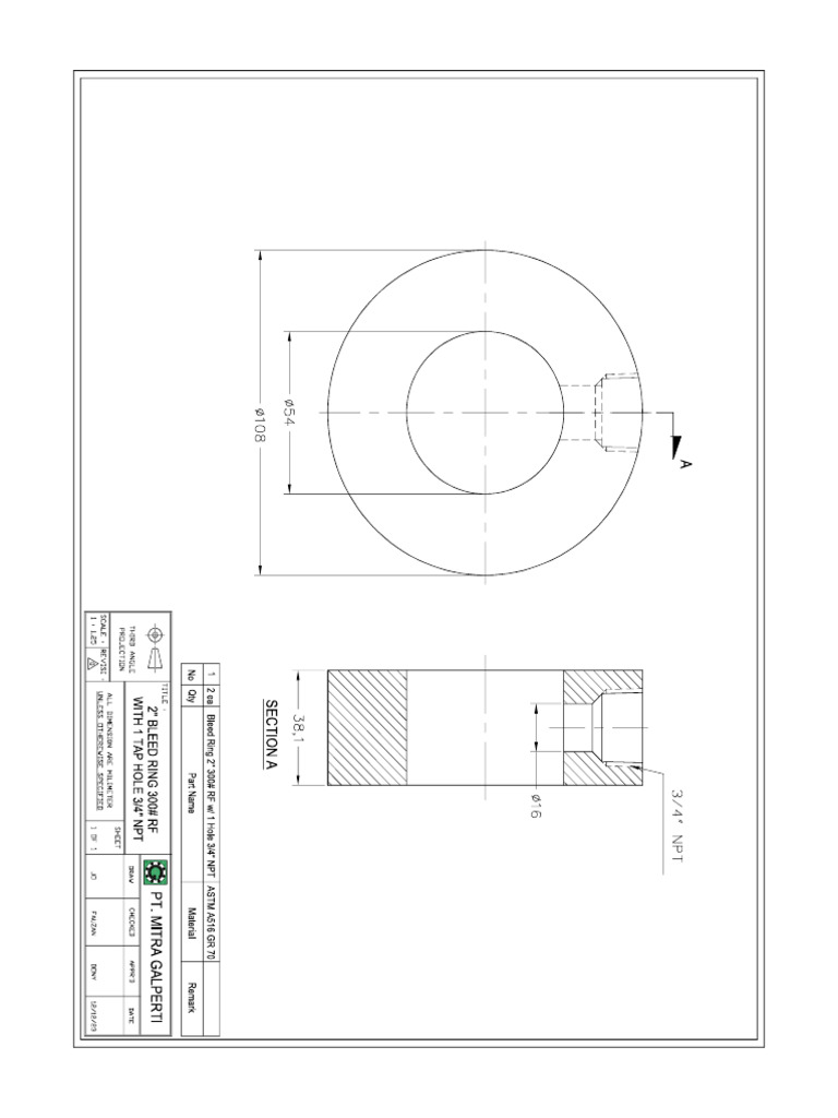 Sample Drawing Bleed Ring | PDF