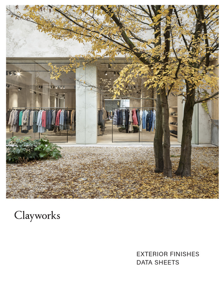 Clayworks Exterior Finish Specifications | PDF | Building | Building ...