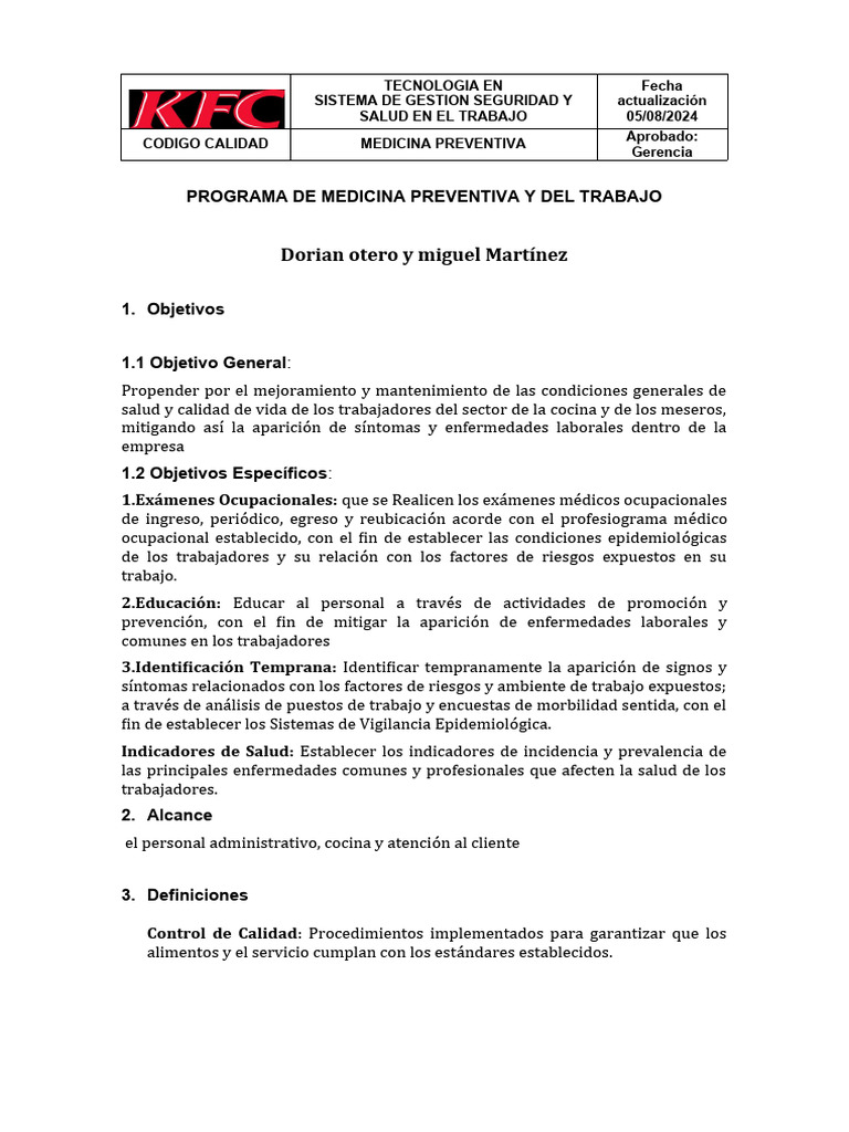Esquema 123 Miguel Programa de Medicina Preventiva y Del Trabajo | PDF | Estrés (biología ...