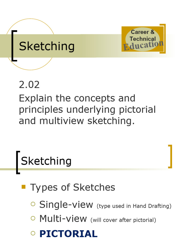 002.02 Sketching Technique | PDF