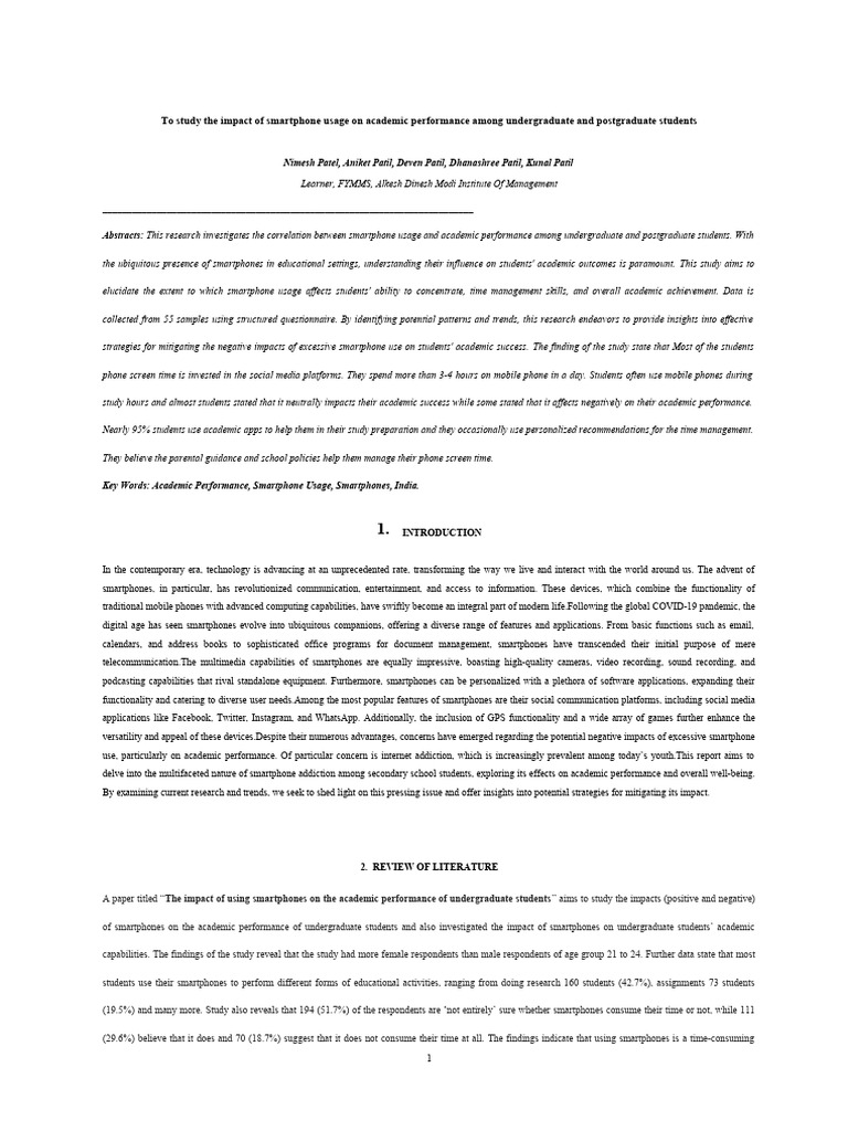 BRM Research Paper Group - 5 | PDF | Smartphone | Sampling (Statistics)