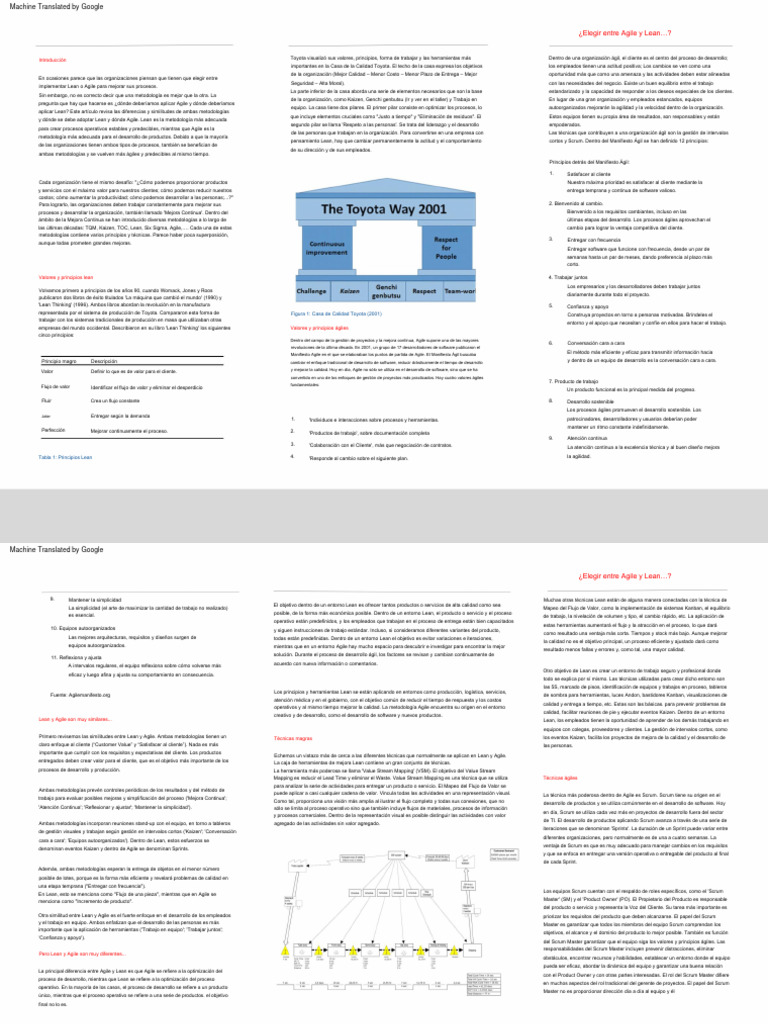 Choosing Between Agile and Lean (1) | PDF | Scrum (desarrollo de software) | Lean Manufacturing