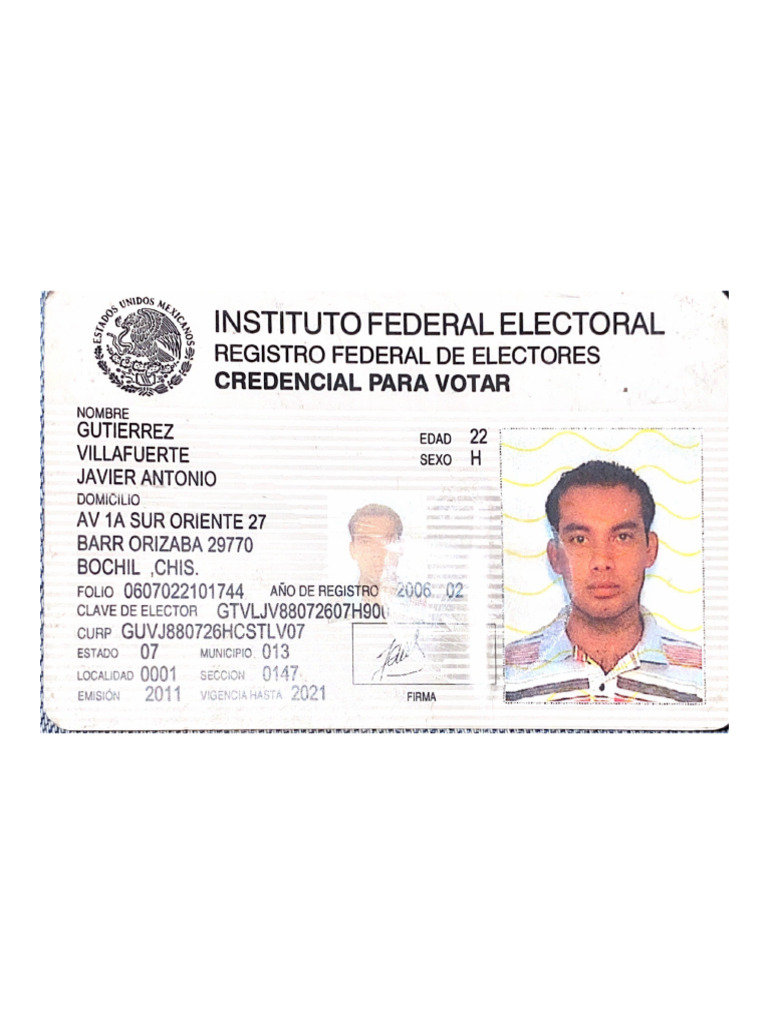 Instituto Federal Electoral | PDF