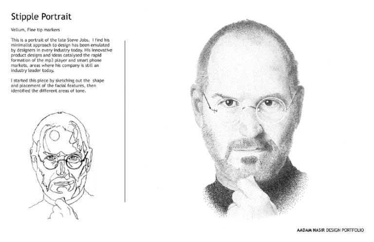 AN2019 - Portfolio - Stipple Portrait | PDF