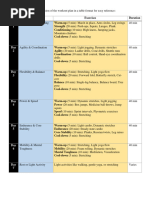 Army Stretching and Exercise Routine | PDF