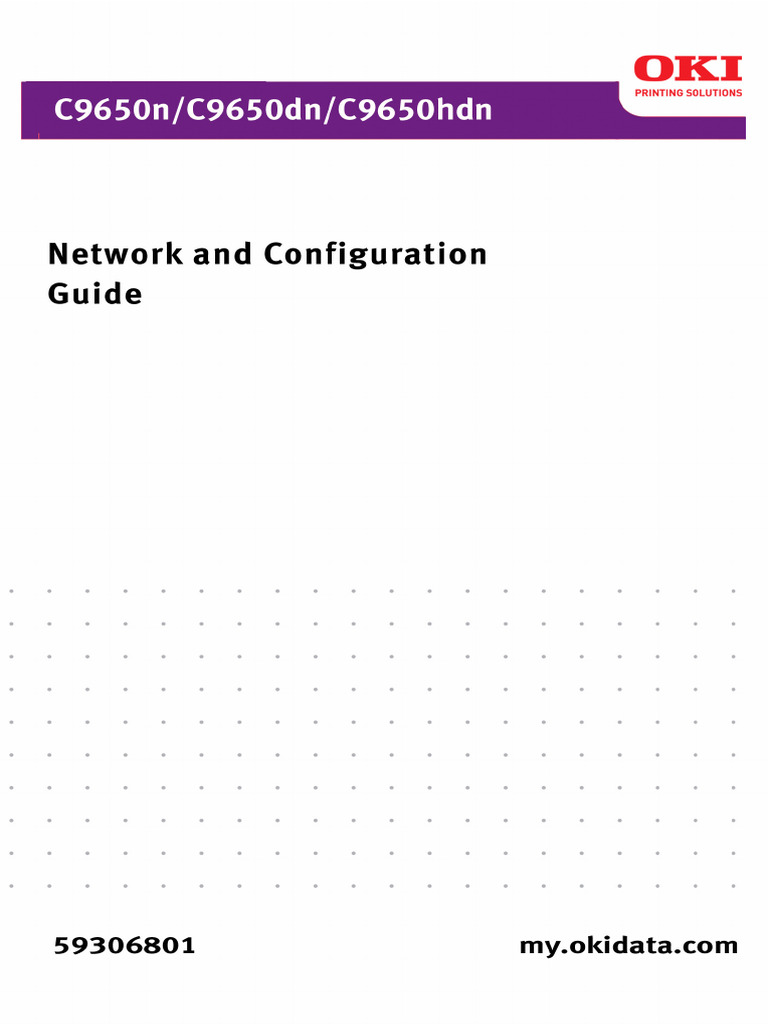 C9650 Config Guide AE - 59306801 Rev 1 - 0 - Locked - 35734 | PDF | Ip Address | Computer Network