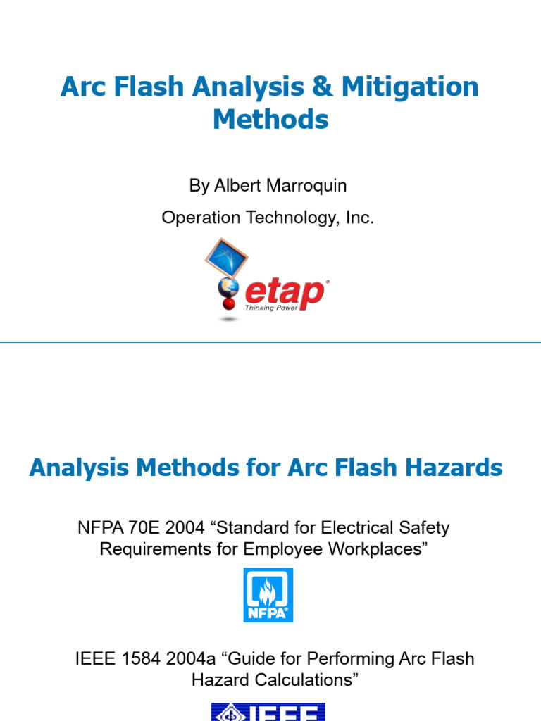 Arcflash Analysis Mitigation-Revision 3.1 | PDF | Fuse (Electrical ...