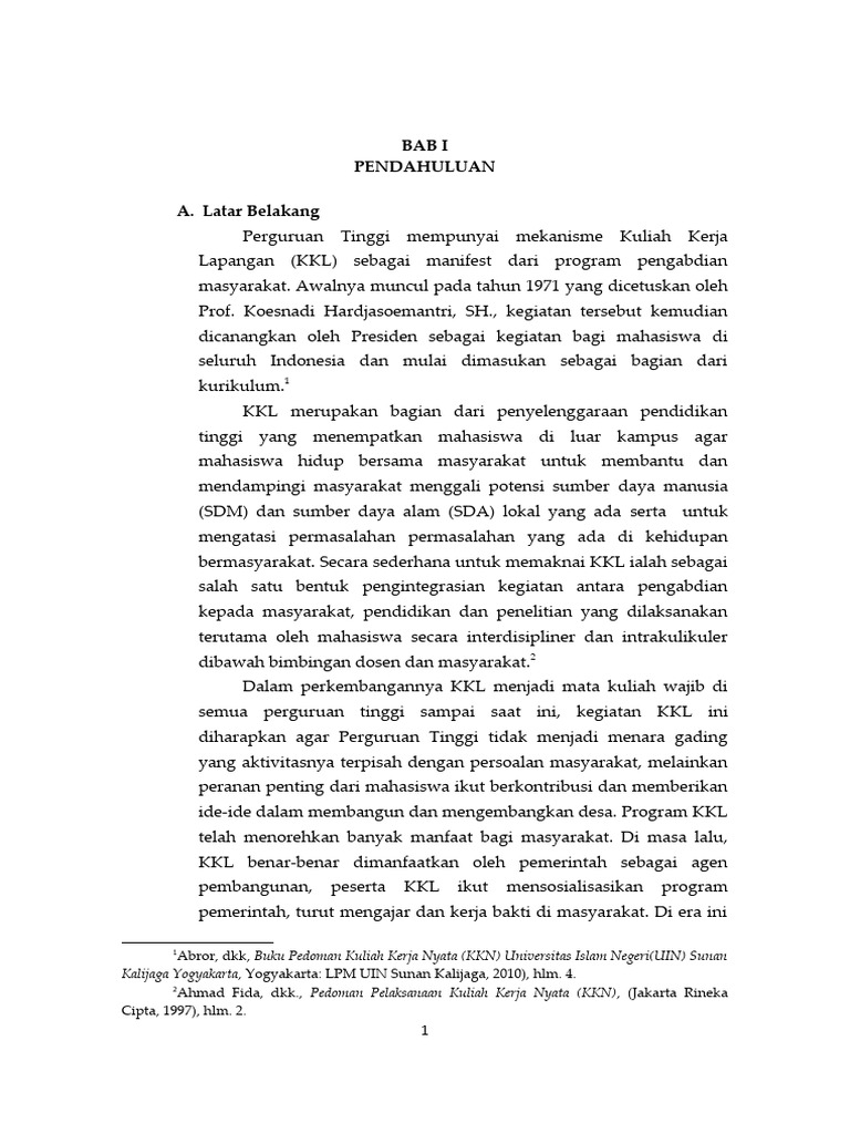 BUKU PANDUAN KKL 2024 Mantap | PDF