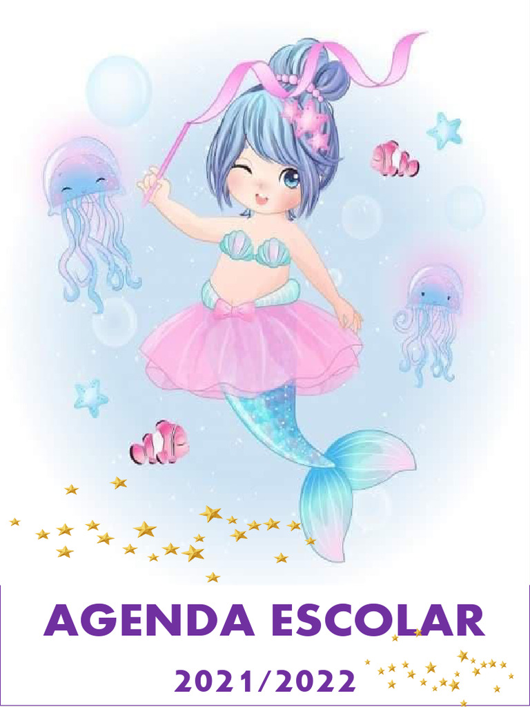 Agenda Escolar Niña 2 | PDF | Calendario