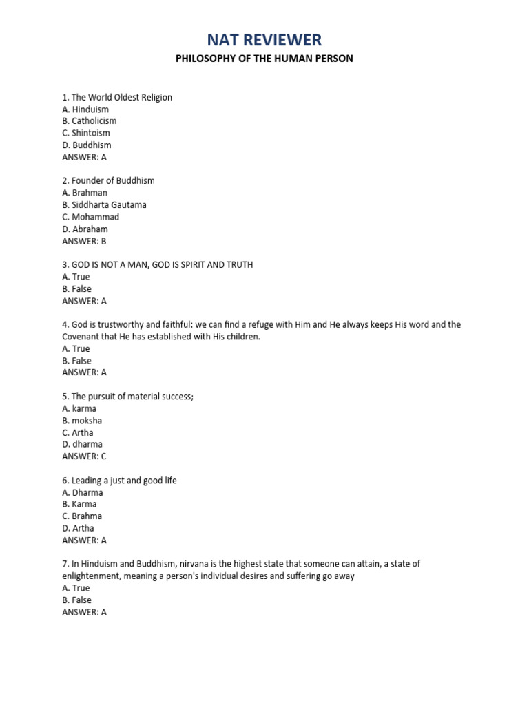 2 Philo | PDF | Reason