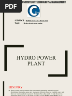 Hydel Power Plant | PDF | Hydroelectricity | Power Station