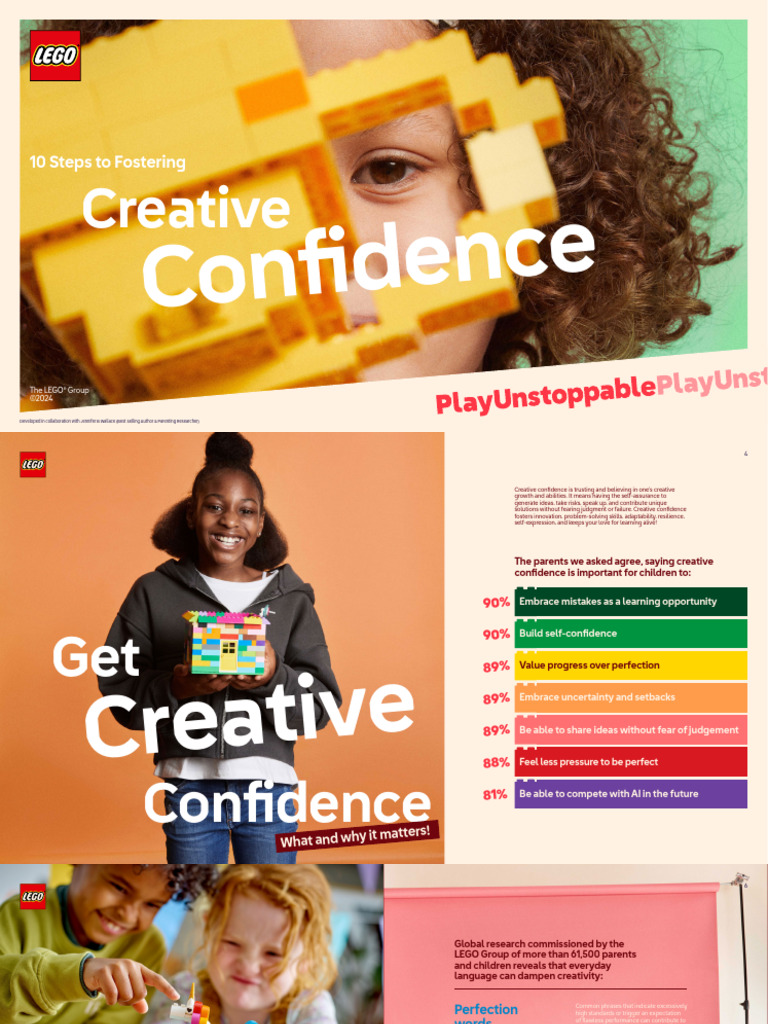 LEGO Play Unstoppable Fostering Creative Confidence Guide | PDF ...