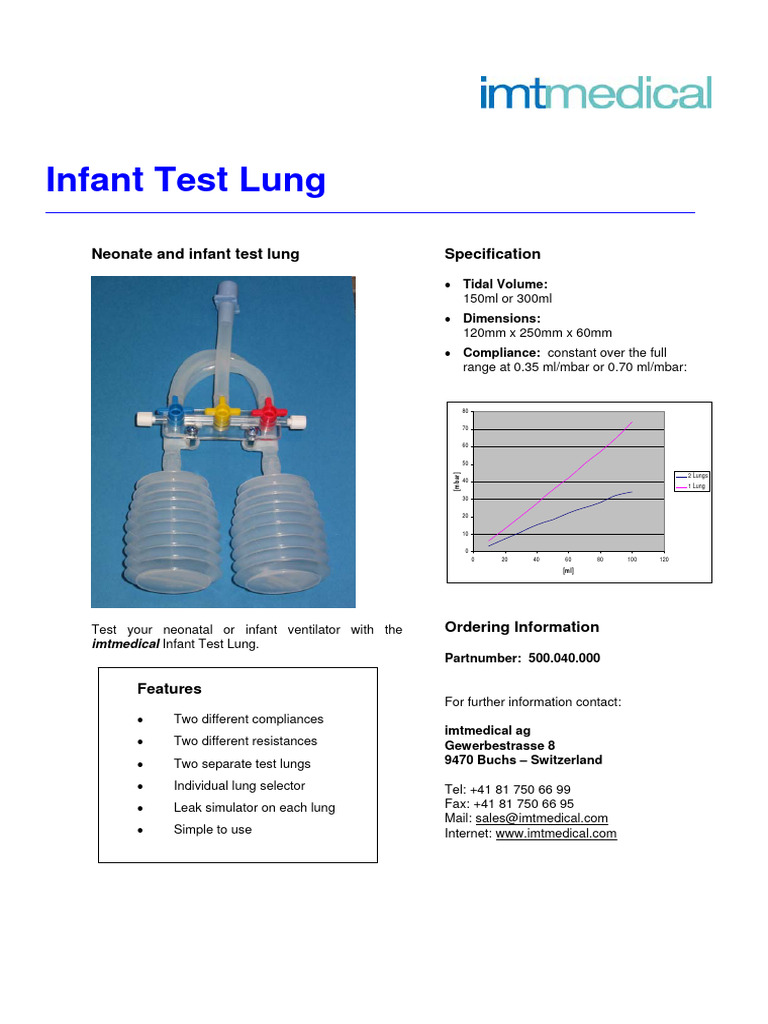 IMT Medical Test Lung Infant | PDF | Clinical Medicine | Medical ...
