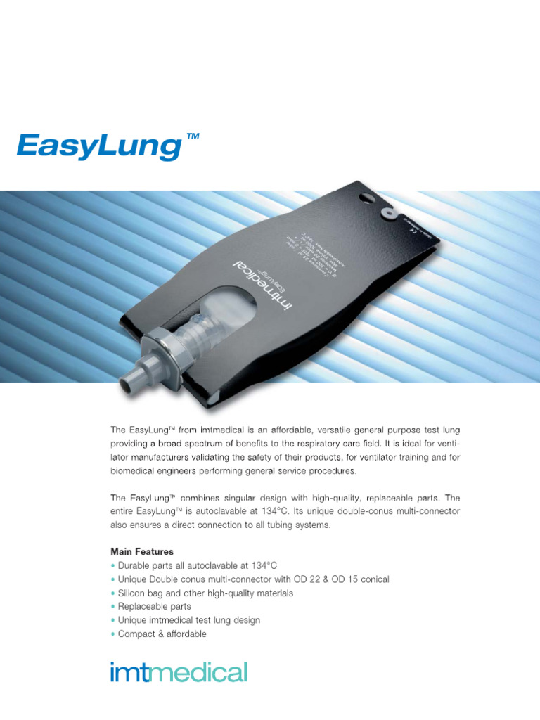 IMT Medical Easy Lung | PDF