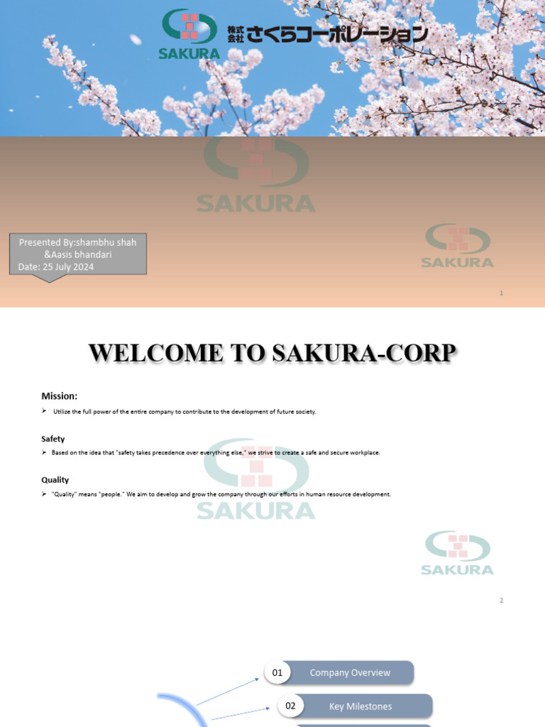 Sakura PPT Ss | PDF | Computing