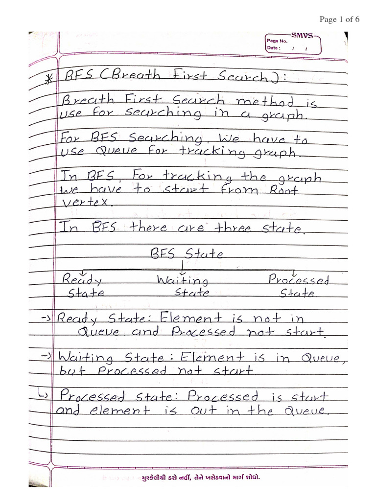 BFS-DFS | PDF BFS-DFS | PDF