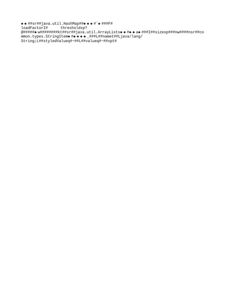 All String Values | PDF All String Values | PDF