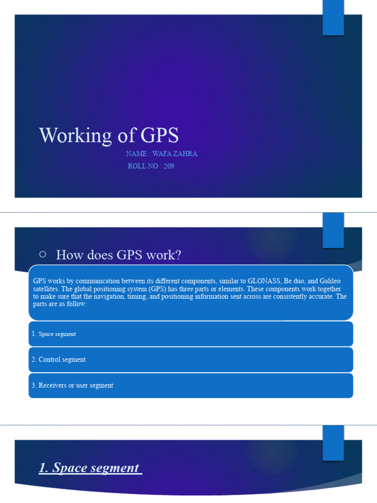 Working of GPS | PDF | Global Positioning System | Radio