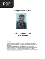 MBBS DOCTOR - Resume CV Format, CV Sample, Model, Example, BioData ...