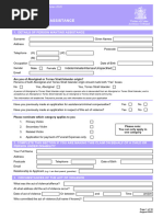 Victim Assist Special Primary Victim Report Form | PDF | Violence | Child Abuse