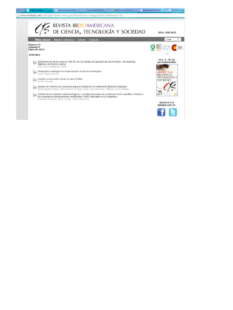 2014 ArticuloPublicado CTS | PDF