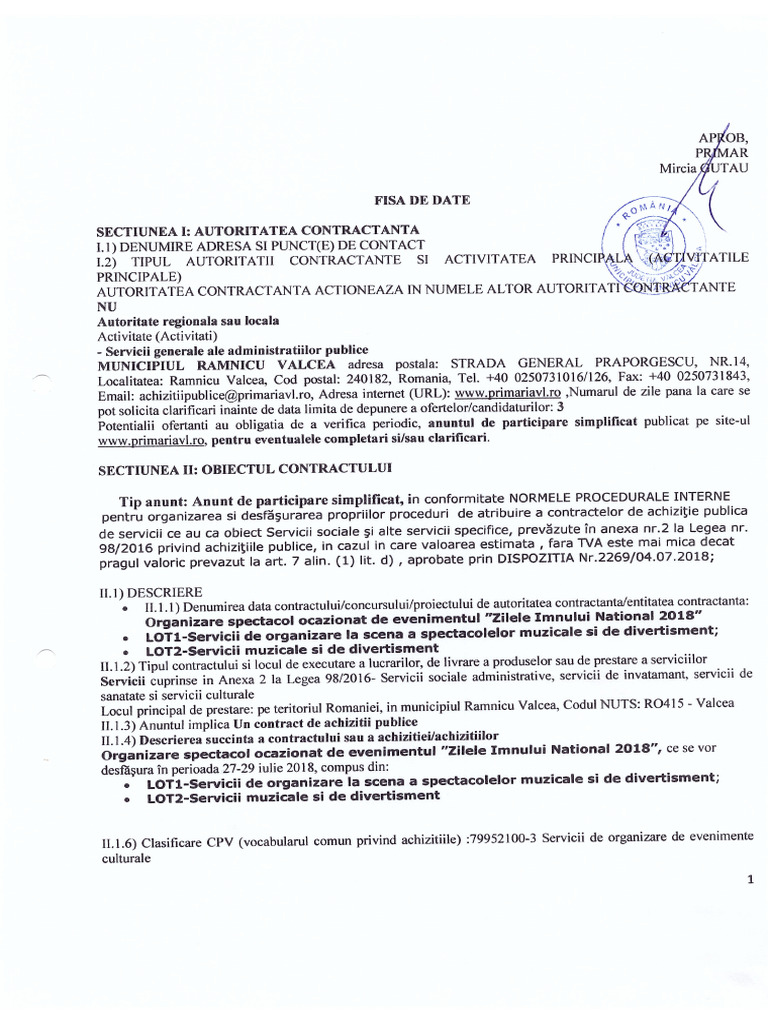 Fisa de Date 4 | PDF