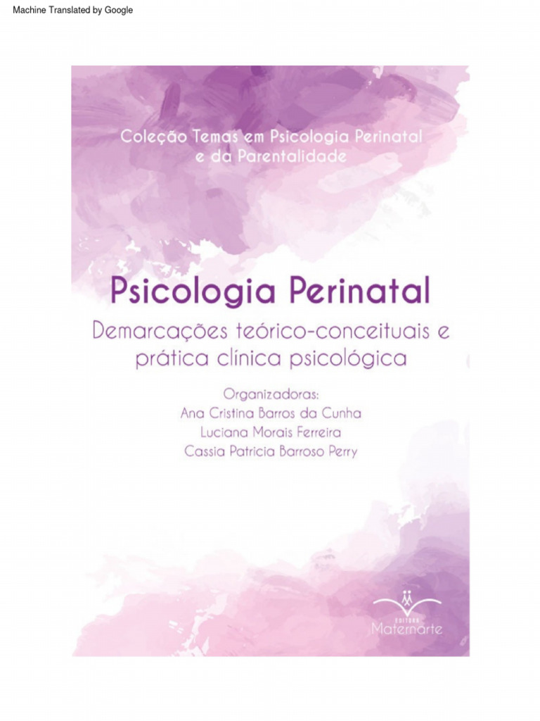 Psicología Perinatal | PDF | Sicología | Parto