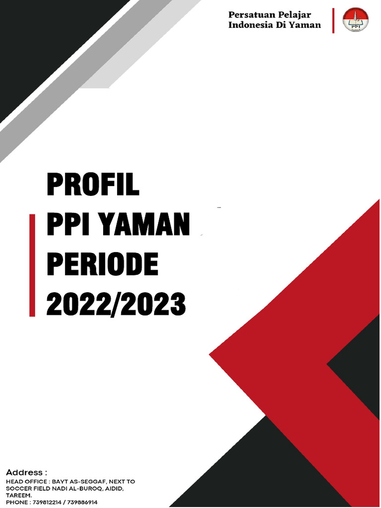 Profil PPI Yaman 2023 | PDF | Perjalanan