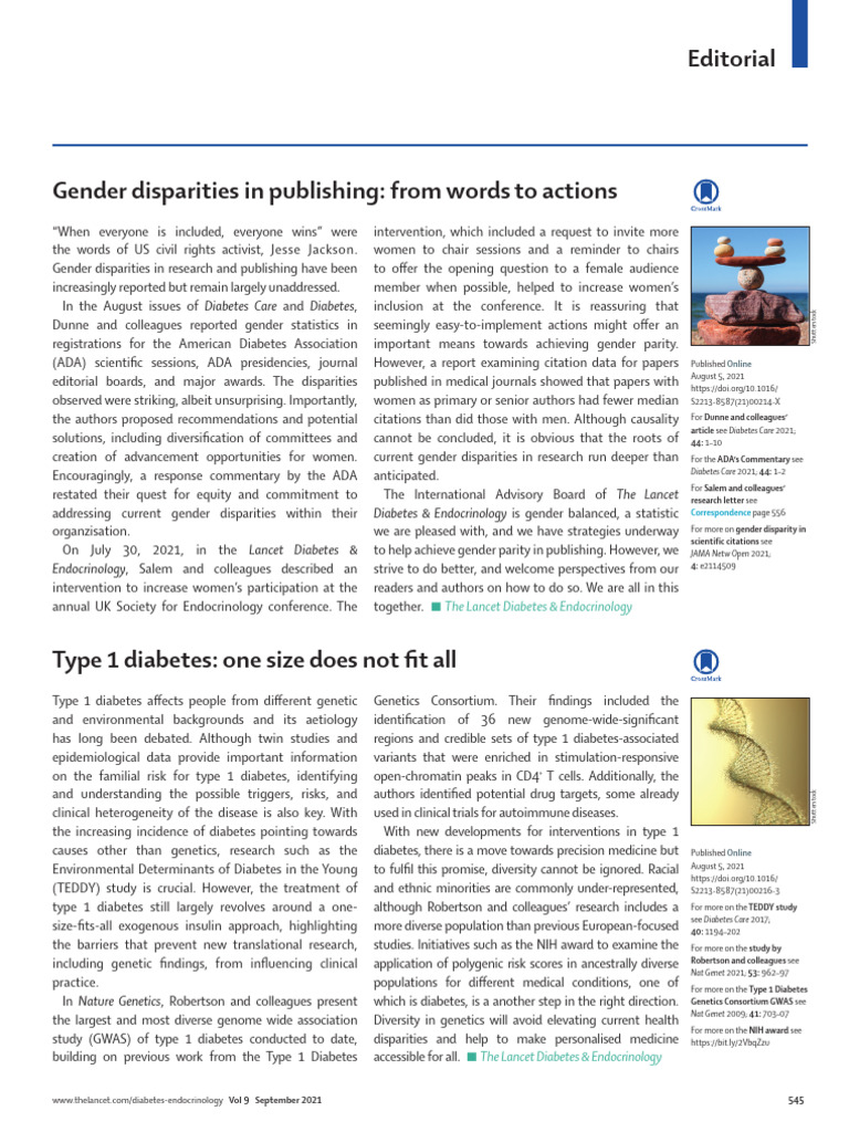 Gender Disparities in Publishing From Words To Ac | PDF | Personalized ...