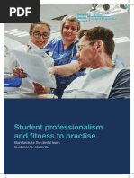 GDC Standard and The 9 Principles | PDF | Dentistry | Informed Consent