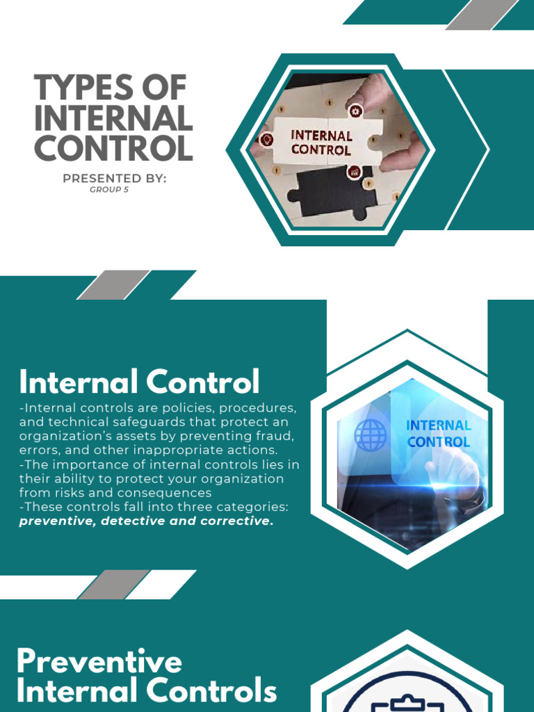 Types of Internal Control Explained | PDF | Internal Control | Audit